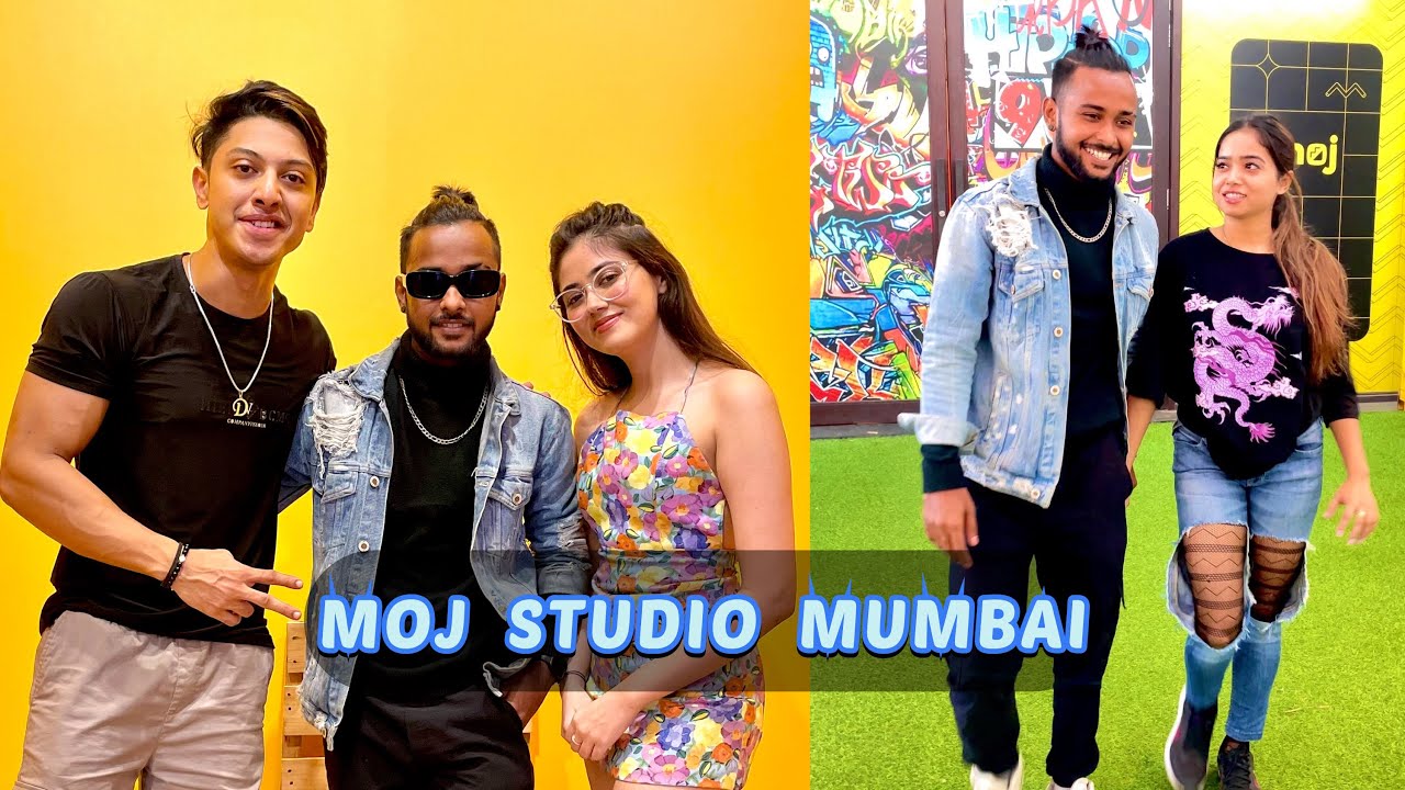 Meet Sohail_D ||and||manisha rani 🤩😱Moj studio andheri #mumbai #vlog9 ...
