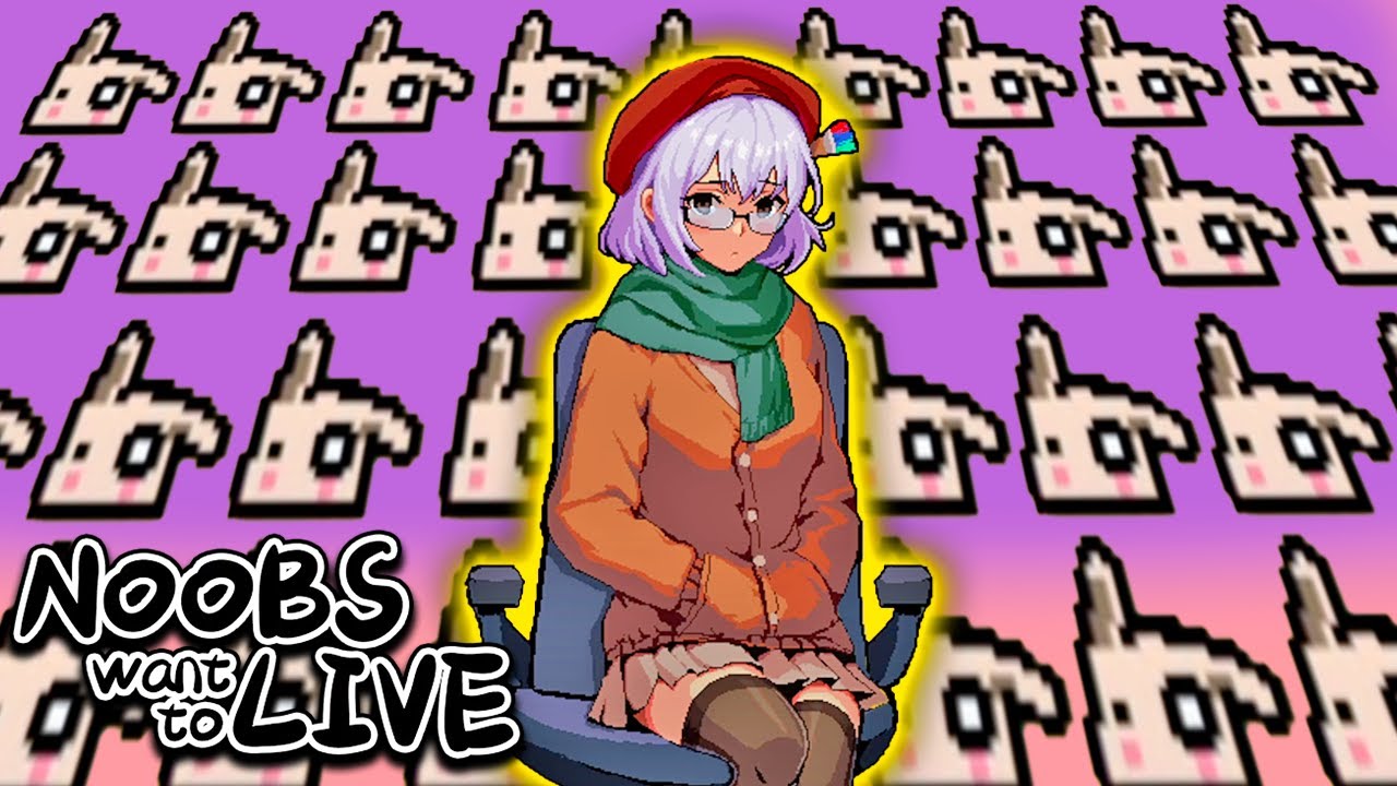 We Broke the Game With Bunnies!!! | Noobs Want to Live - YouTube