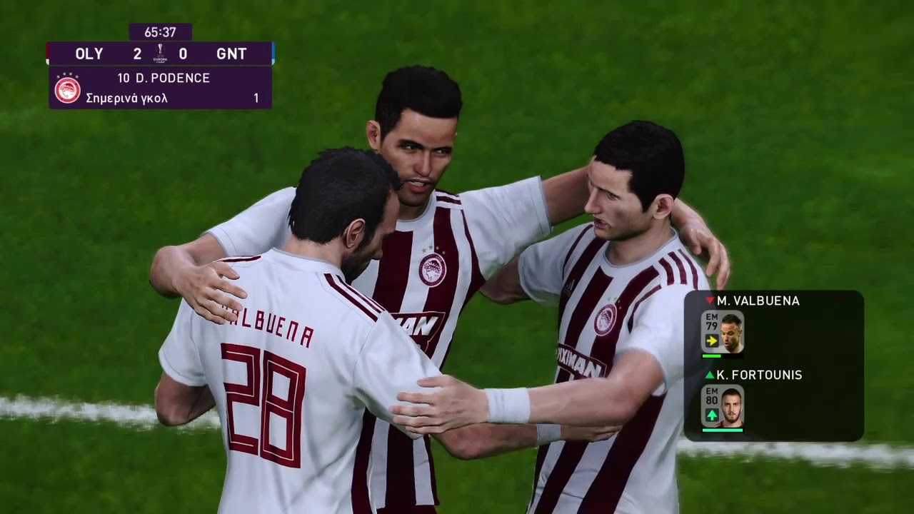 Ο Ολυμπιακος στην Ευρωπη #1 PES2020 - YouTube