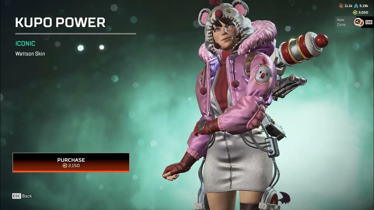 APEX LEGENDS | Wattson | Iconic | Kupo Power - YouTube