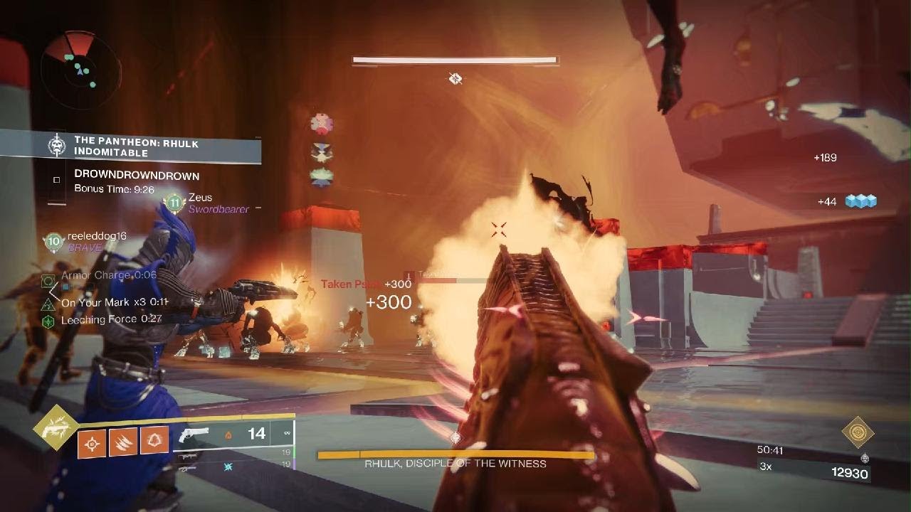 Destiny 2 Rhulk indomitable platinum kill - YouTube