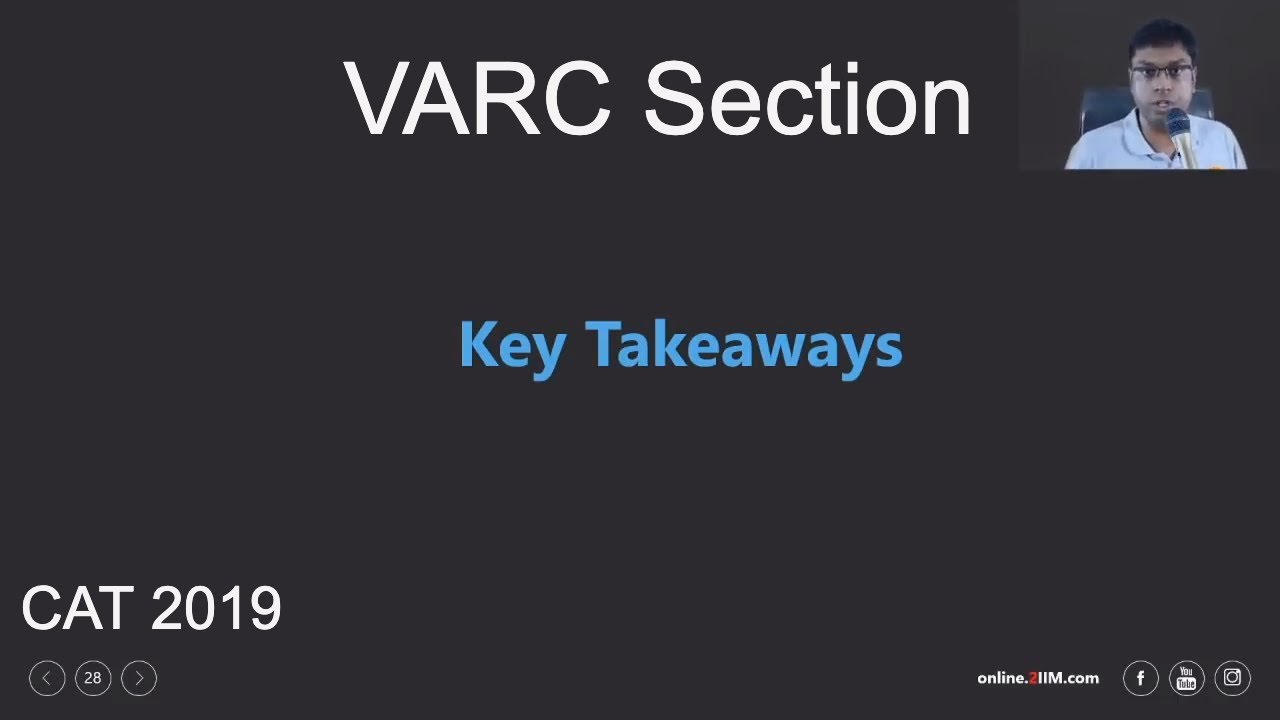 Important things to keep in mind for VARC Section in CAT | Excerpt from ...
