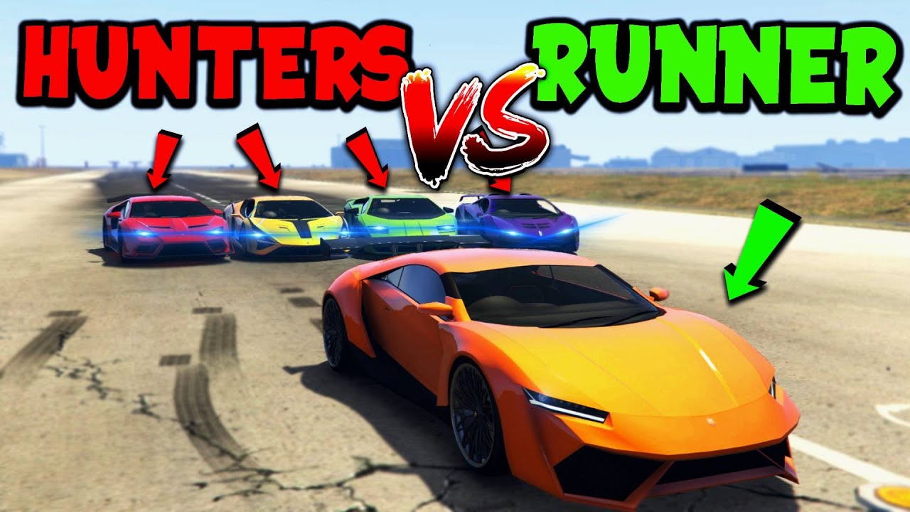 Reaper vs 4 Hunters! | GTA Manhunt - YouTube