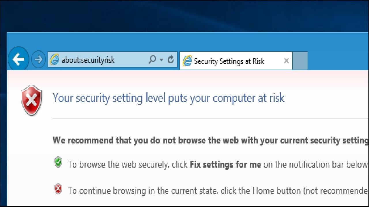 How to Make Internet Explorer More Secure (If You’re Stuck Using It ...