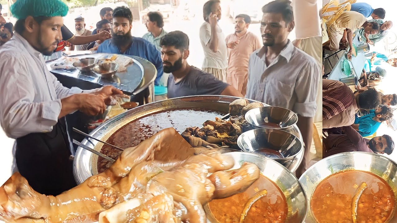 Lahori Naan Chanay And Siri Paye | Subha Ka Nashta | Street Food ...