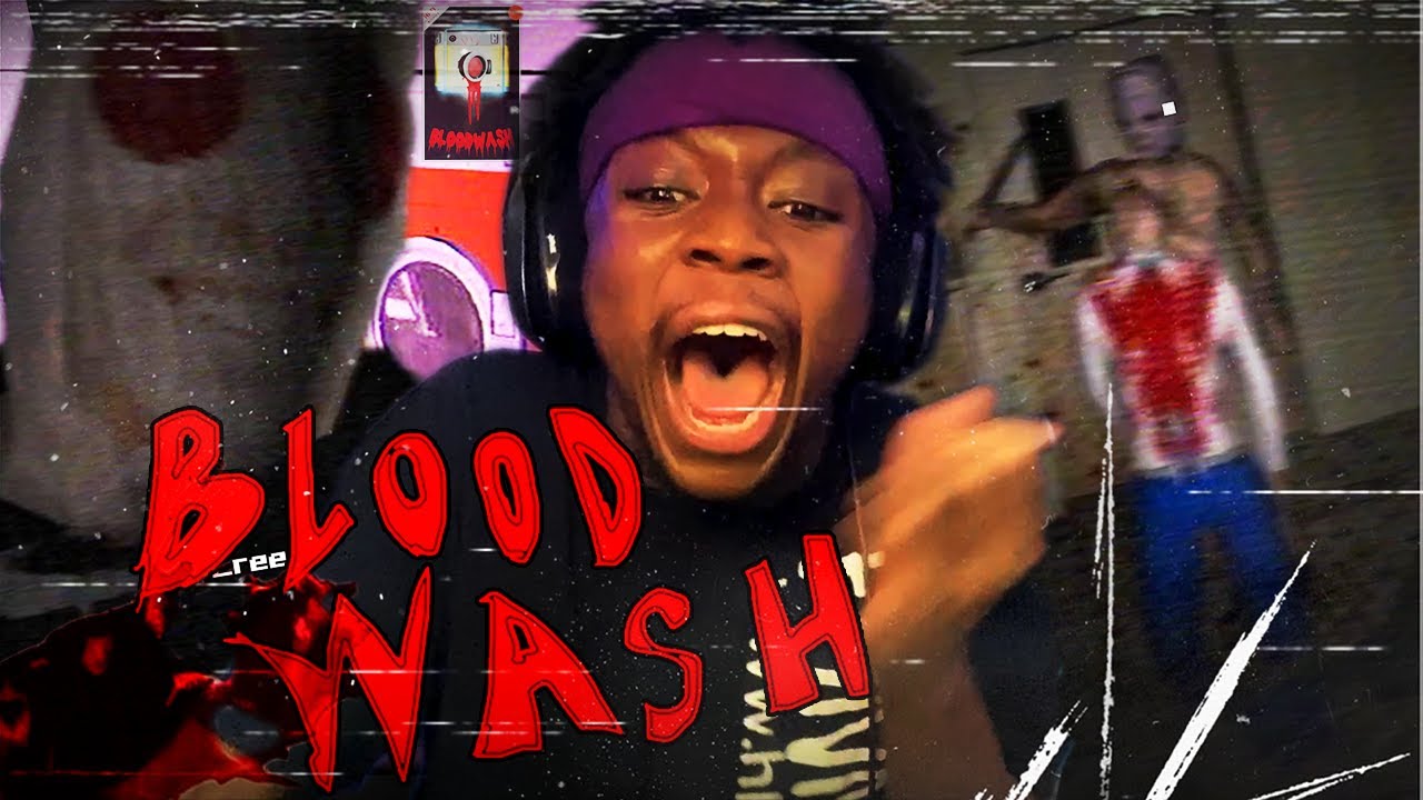 YOU CAN'T EVEN JUST WASH LAUNDRY THESE DAYS | Bloodwash Full Game ...