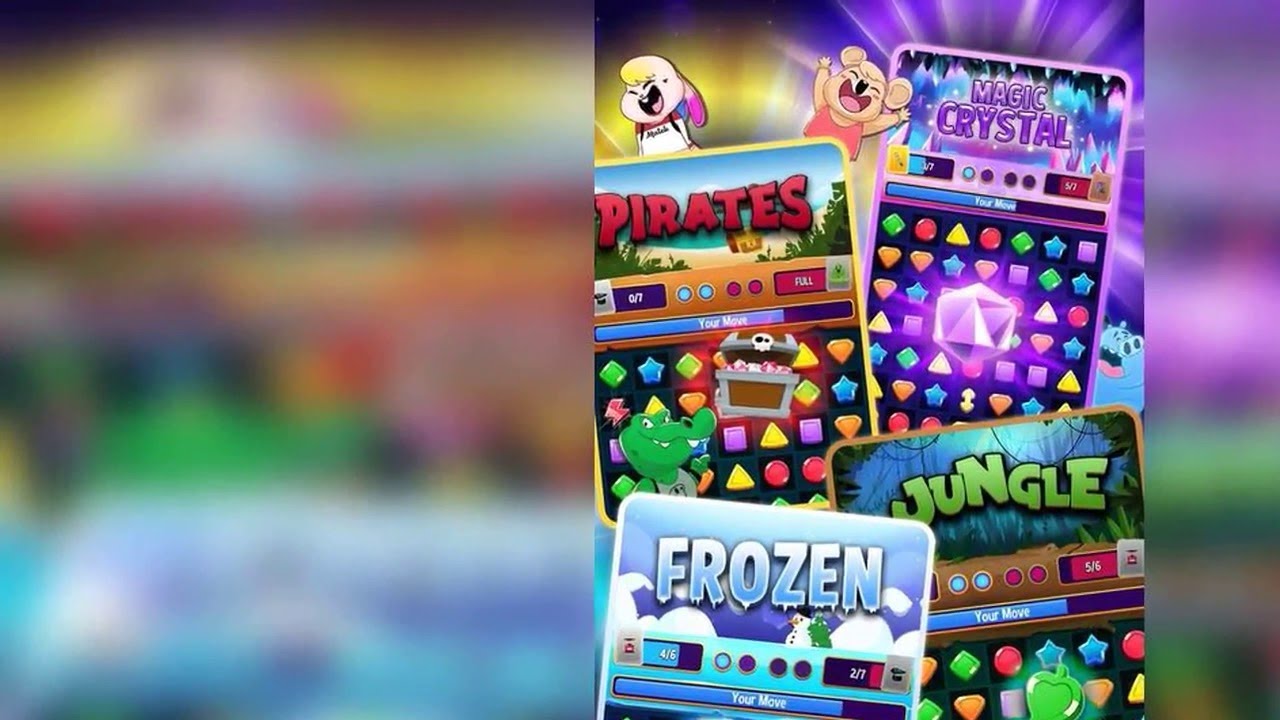 Hoy jugamos Match Masters - Online PVP Match 3 Puzzle Game despues ...