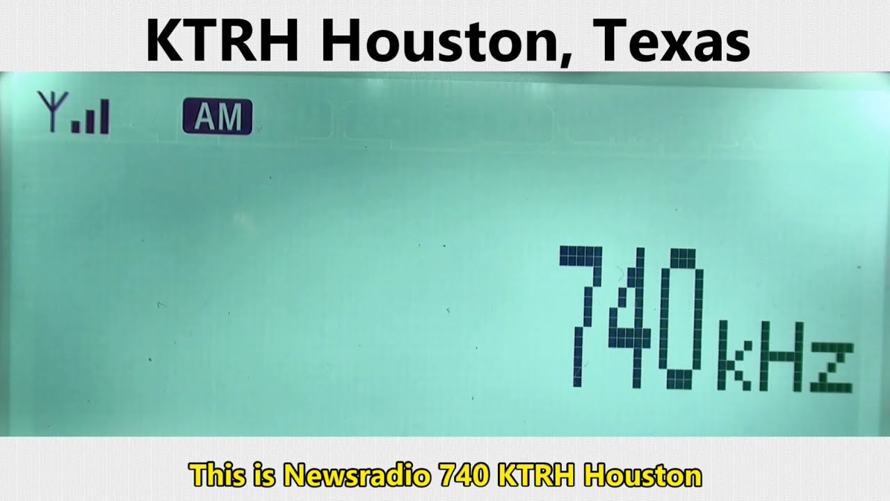 aircheck 740 KTRH Houston, Texas - YouTube