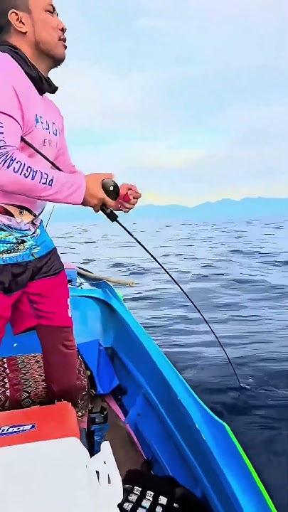 Angler Marco Umag using his Daiwa Catalina SJ 60B-6 rod & Accurate Valiant BV 600nn pair # ...