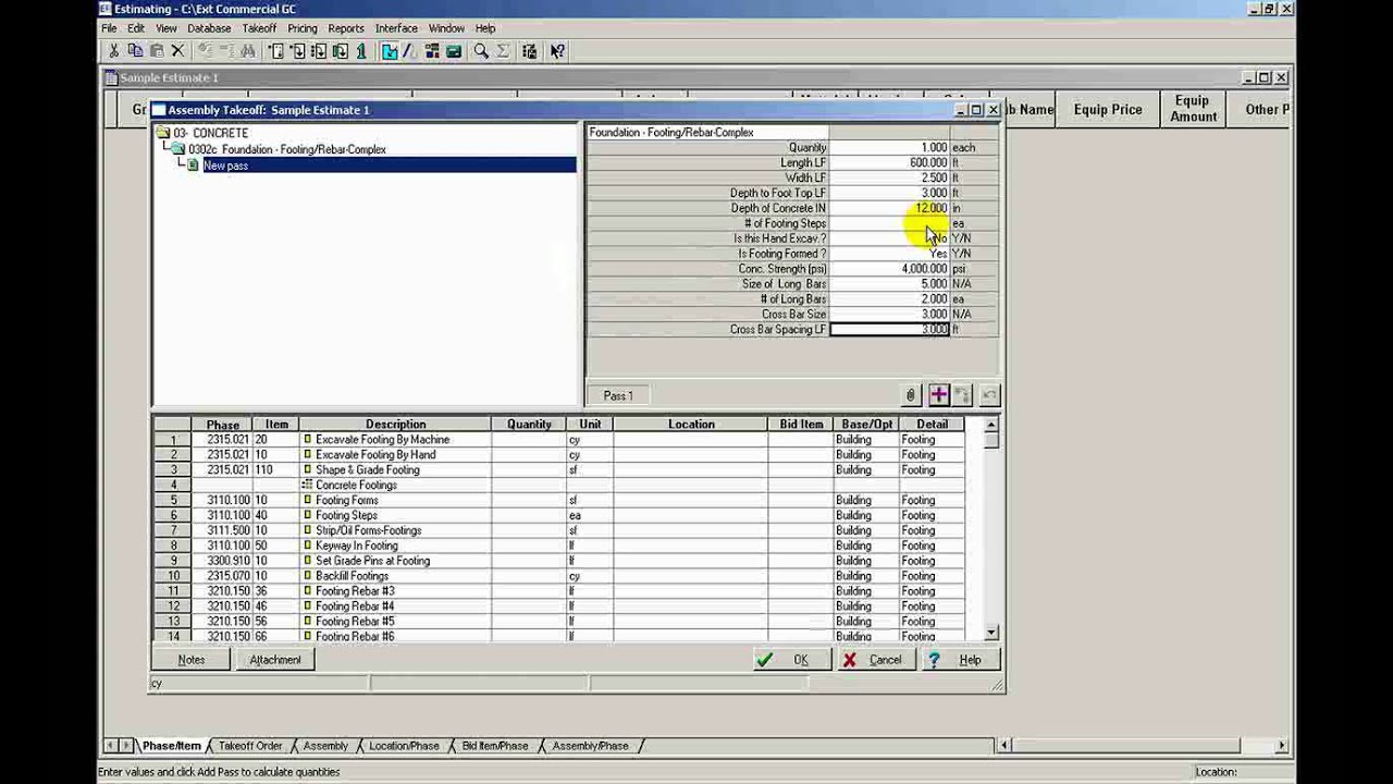 Sage Estimating: Video 1 Building Estimates, Pervasive (Legacy) - YouTube