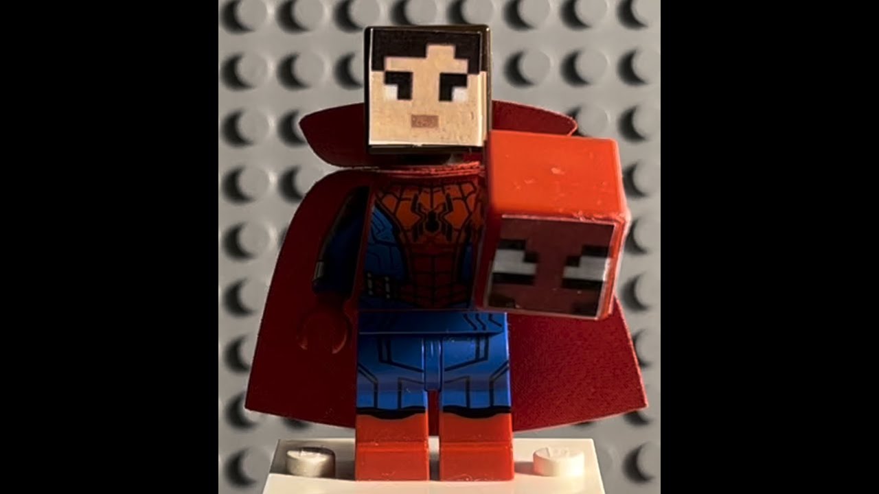 Lego Zombie Hunter Spider-Man Custom Minifigure - YouTube