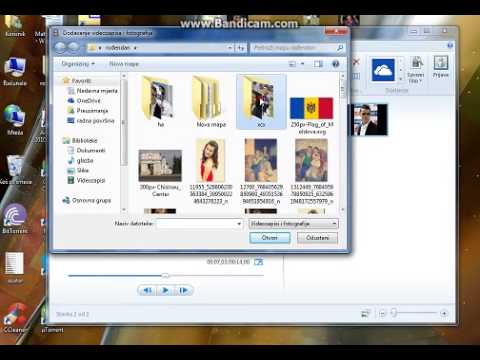 kako napraviti video od slika - YouTube