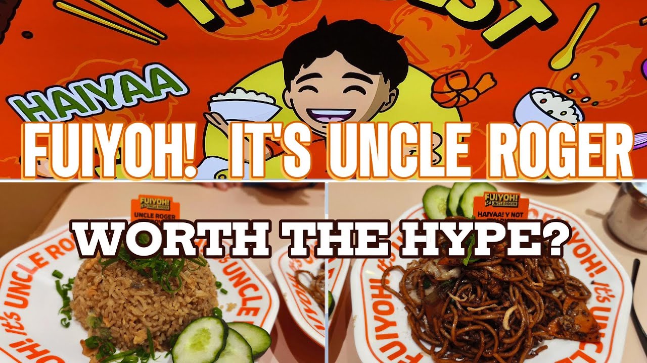 Fuiyoh! It's Uncle Roger-Worth the hype? - YouTube