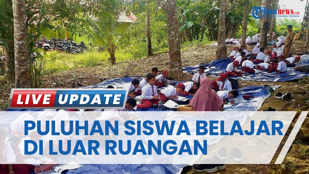 Puluhan Siswa SD Belajar di Ruang Terbuka, Disdikbud Paser Janji ...