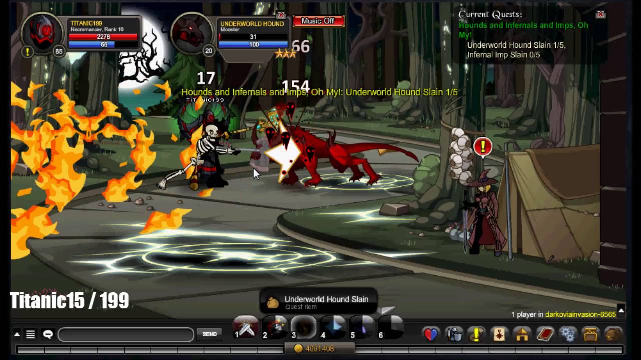 AQ Worlds "Hounds and Infernals and Imps, Oh My!" (Quest) - YouTube