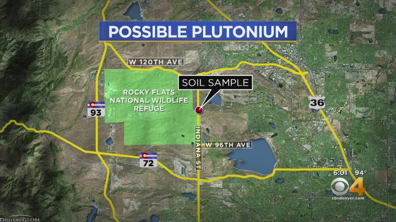 State Analyzing Soil Sample Showing Elevated Levels Of Plutonium At ...