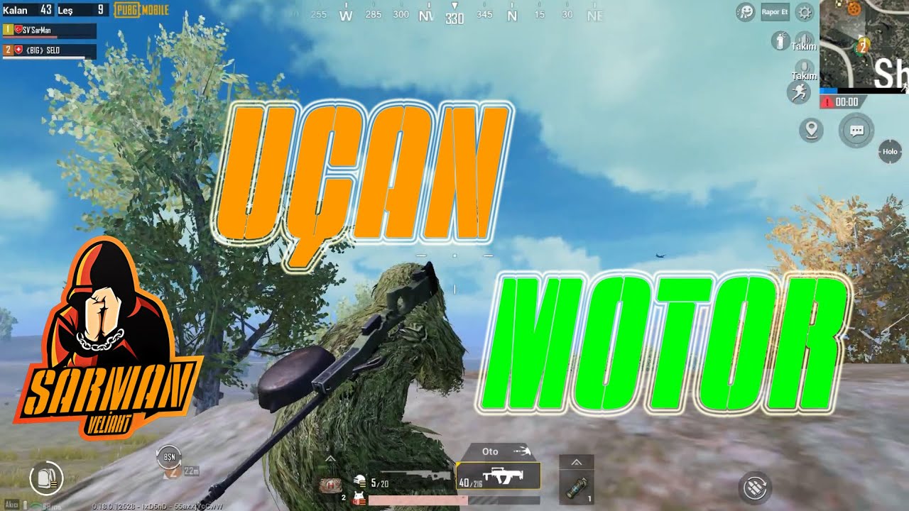UÇAN MOTOR - PUBG Mobile - YouTube