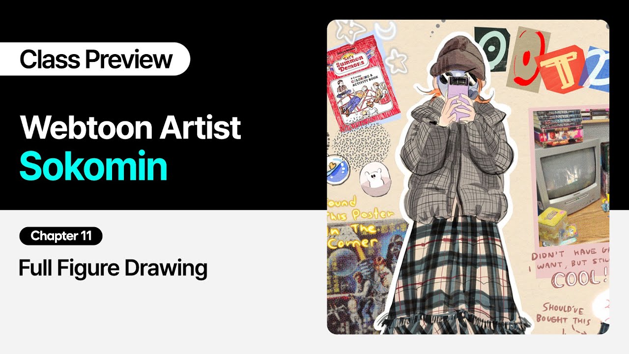 Webtoon Artist Sokomin - Chapter 11: Full Figure Drawing - YouTube