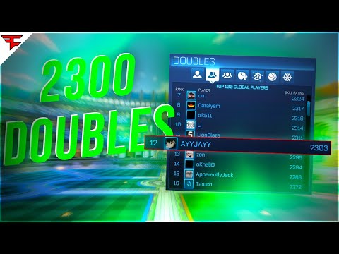 This is what 2300 MMR 2v2 looks like in Rocket League.. - YouTube