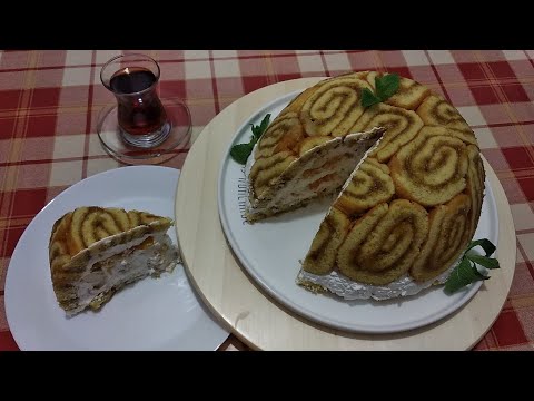 İlbiz tortunun hazırlanması 💕 Приготовление торта \