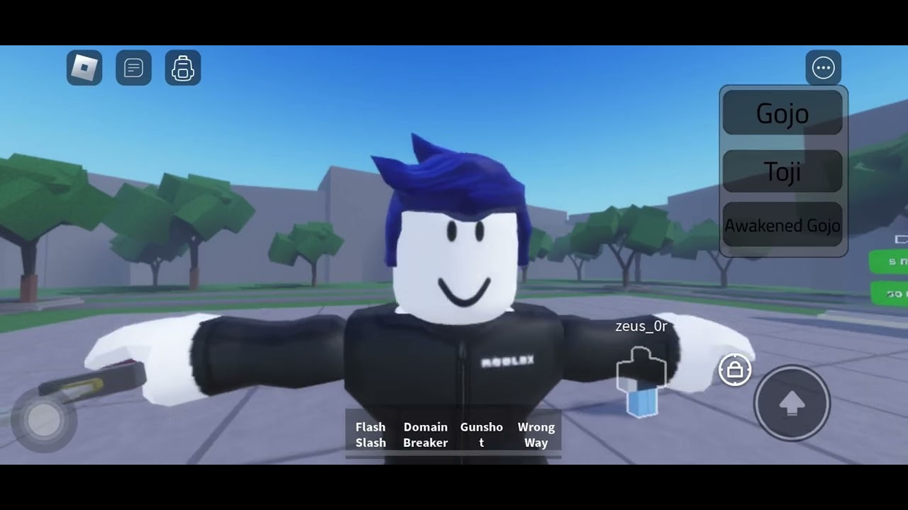 Tojo Showcase [Gojo Moveset Fighthing] - YouTube