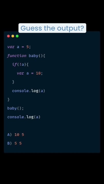 Guess The Output For Javascript Coding Frontendcourse Programminglanguage Javascript