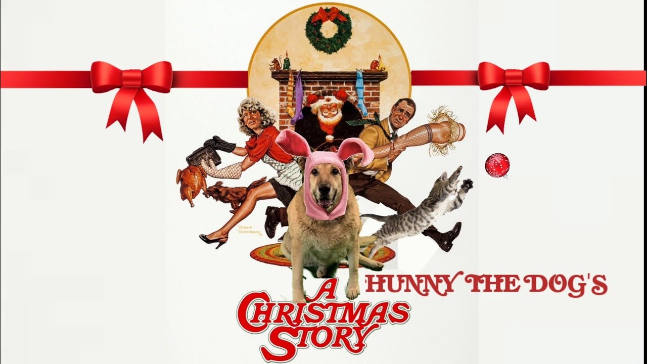 A Christmas Story with Hunny the Dog - YouTube