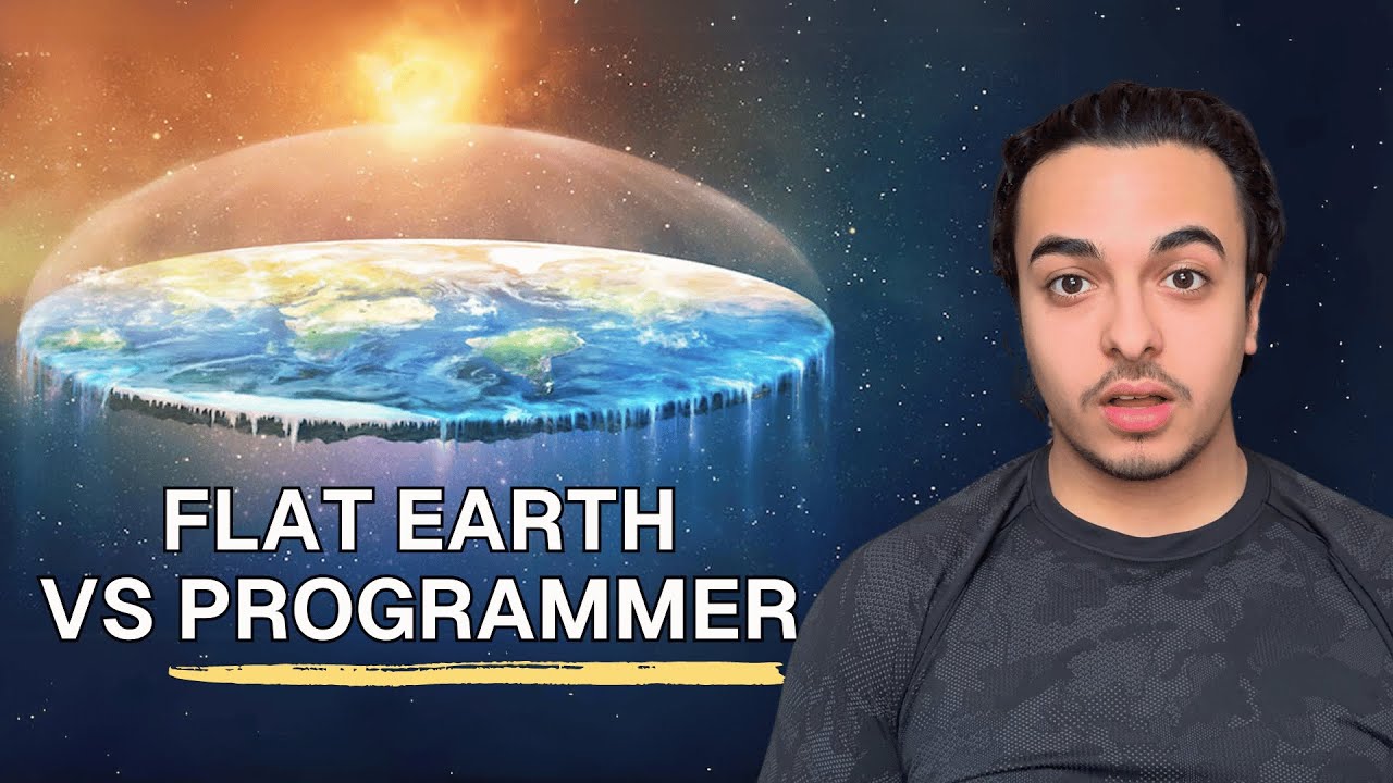 Proving Flat Earthers Wrong Using Code - YouTube