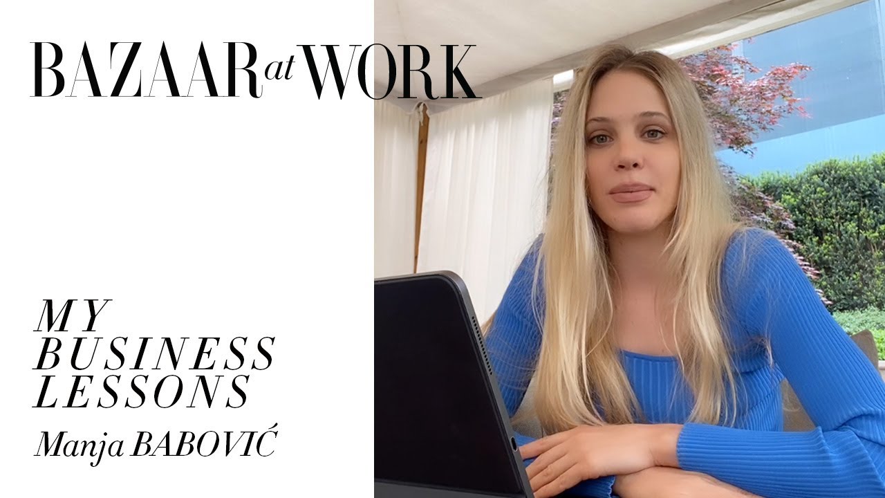 Moja poslovna filozofija: Manja Babović - YouTube