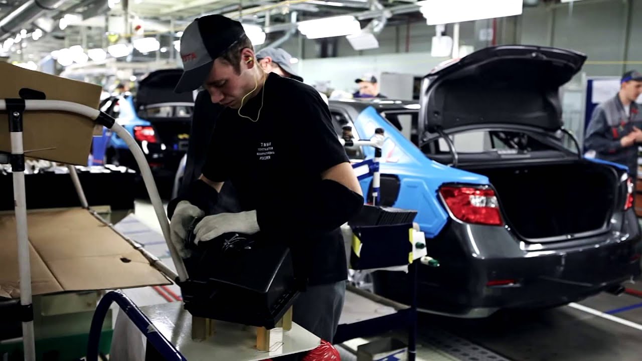 2011 Toyota New Camry Line off Ceremony - YouTube