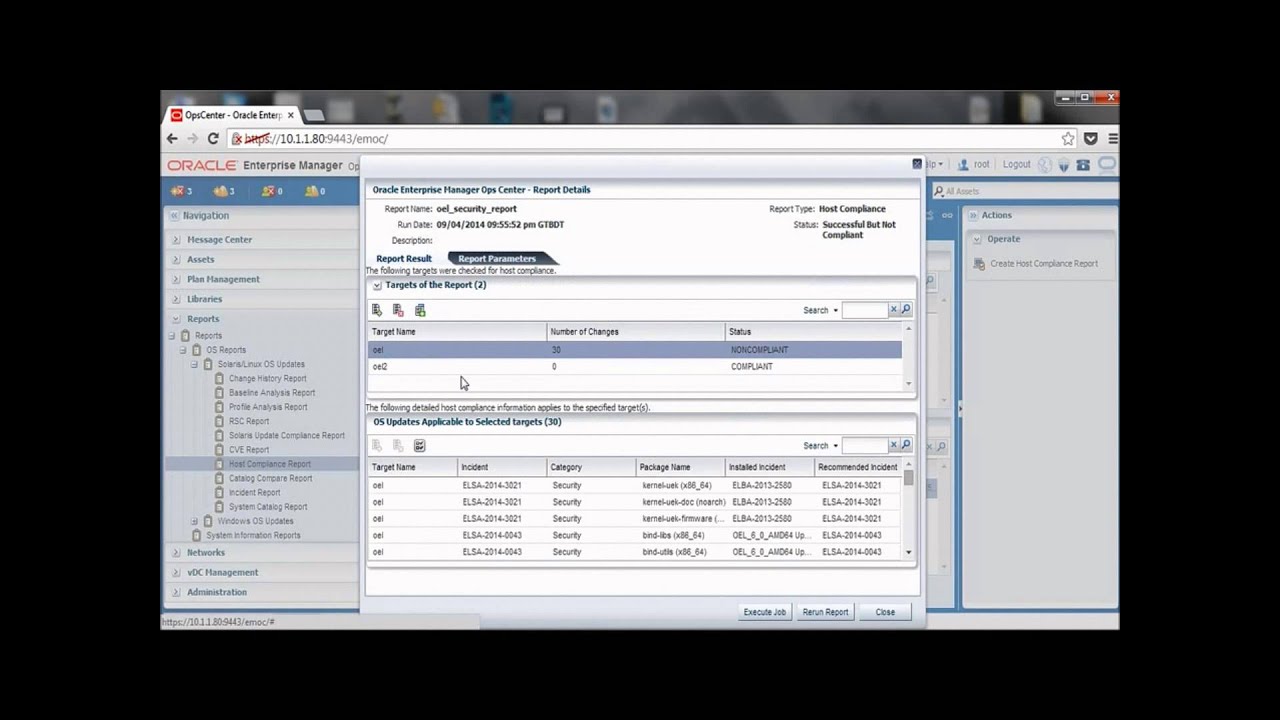 Patching Oracle Enterprise Linux using Ops Center 12c - GANTEK ...