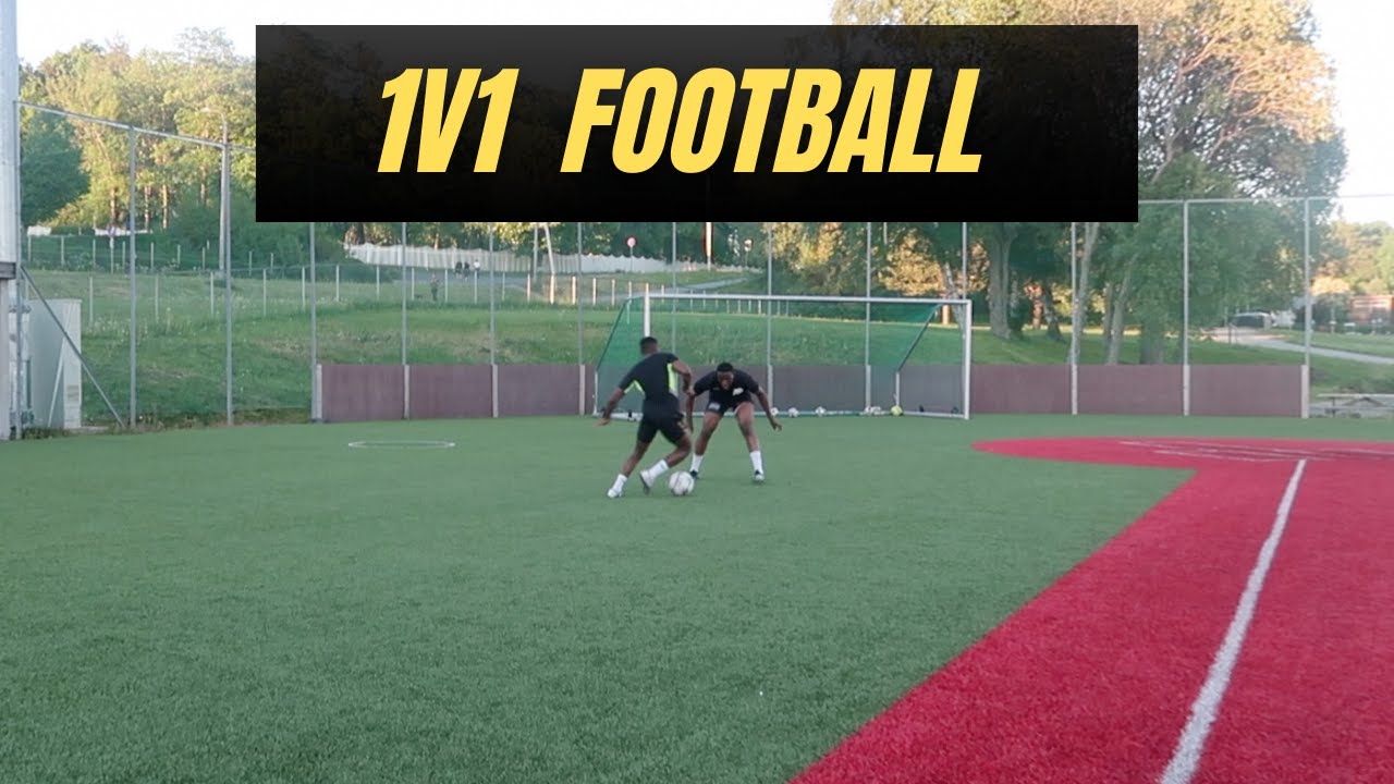 FOOTBALL INDIVIDUAL 1V1 SESSION - YouTube