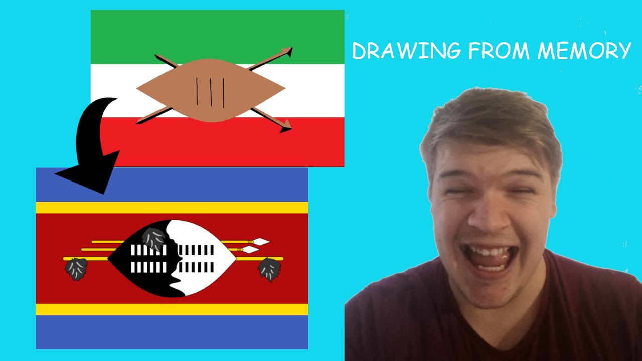 Can I draw flags from memory? - YouTube