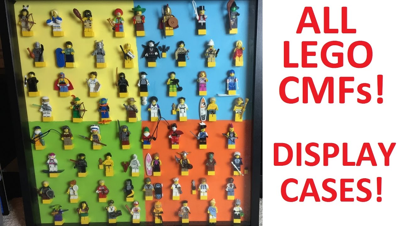 Lego Complete CMF Collection Display Case - All Series!!! - YouTube