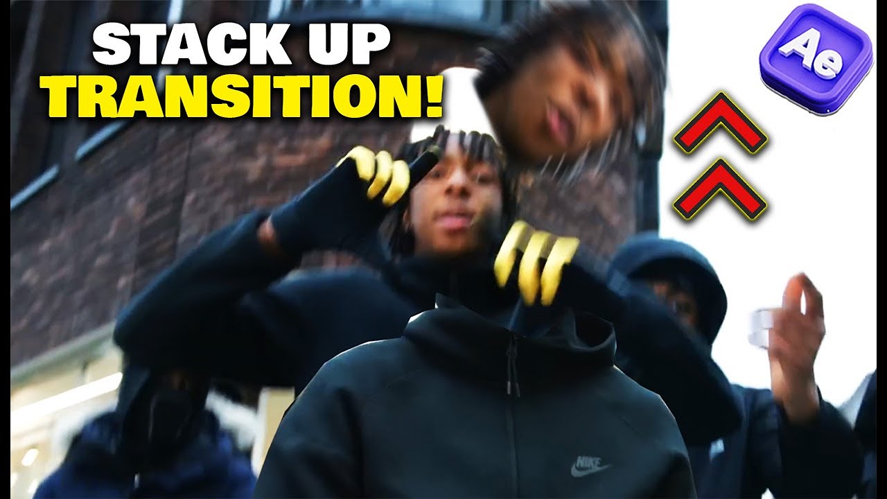 Use This STACK UP FREEZE FRAME TRANSITION For Your Music Videos! [After ...