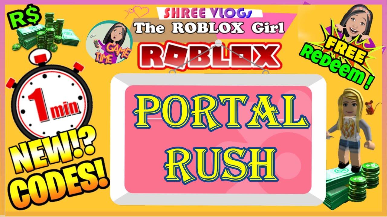 ⏱️ 🌌 ROBLOX Portal Rush Codes 🏆 in ⏱️ 60 Seconds! NEW September Update ...