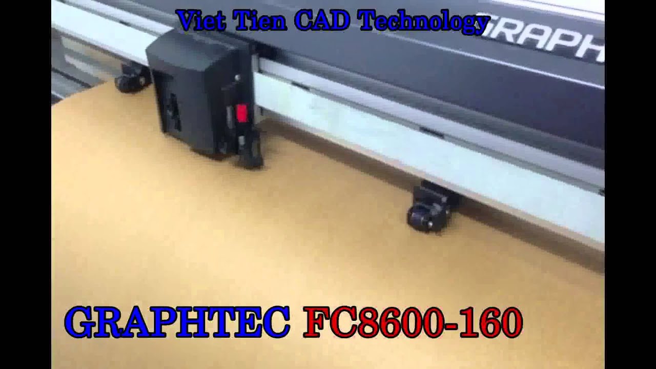 Apparel Cutting Plotter Machine | Cutting Plotter for Garment | Graphtec FC8600 - YouTube