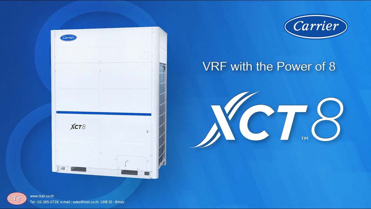 Carrier VRF XCT8 - YouTube