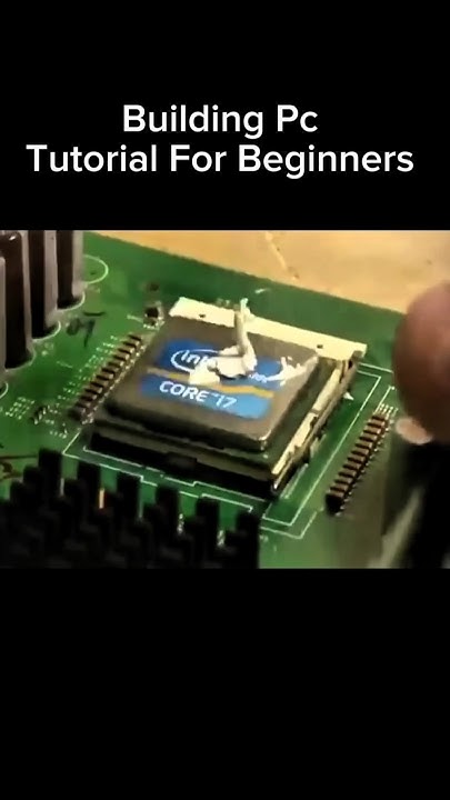 Pc Build Tutorial For Beginners! - YouTube