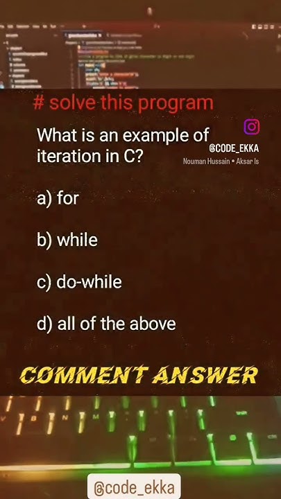 C Programming Language Question Coading Programminglanguage Shorts Viral Trending Youtube