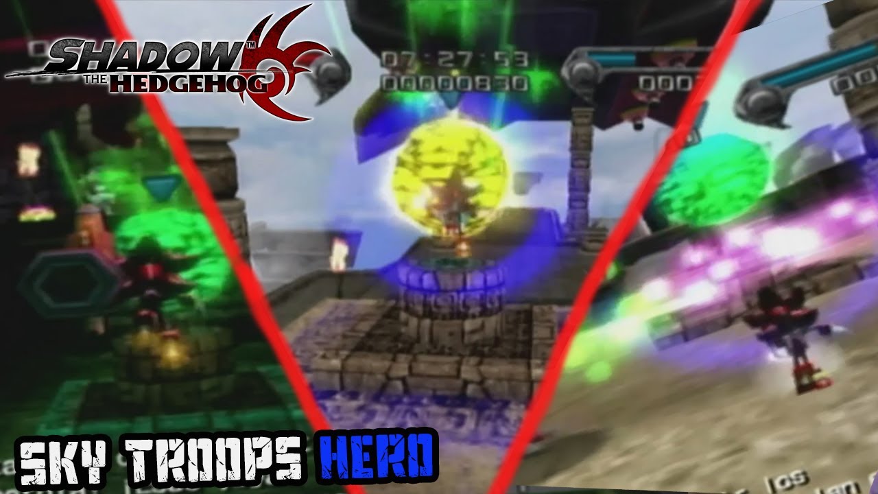 Destruyendo la Fortaleza de Black Doom | Shadow The Hedgehog [PS2] Sky ...