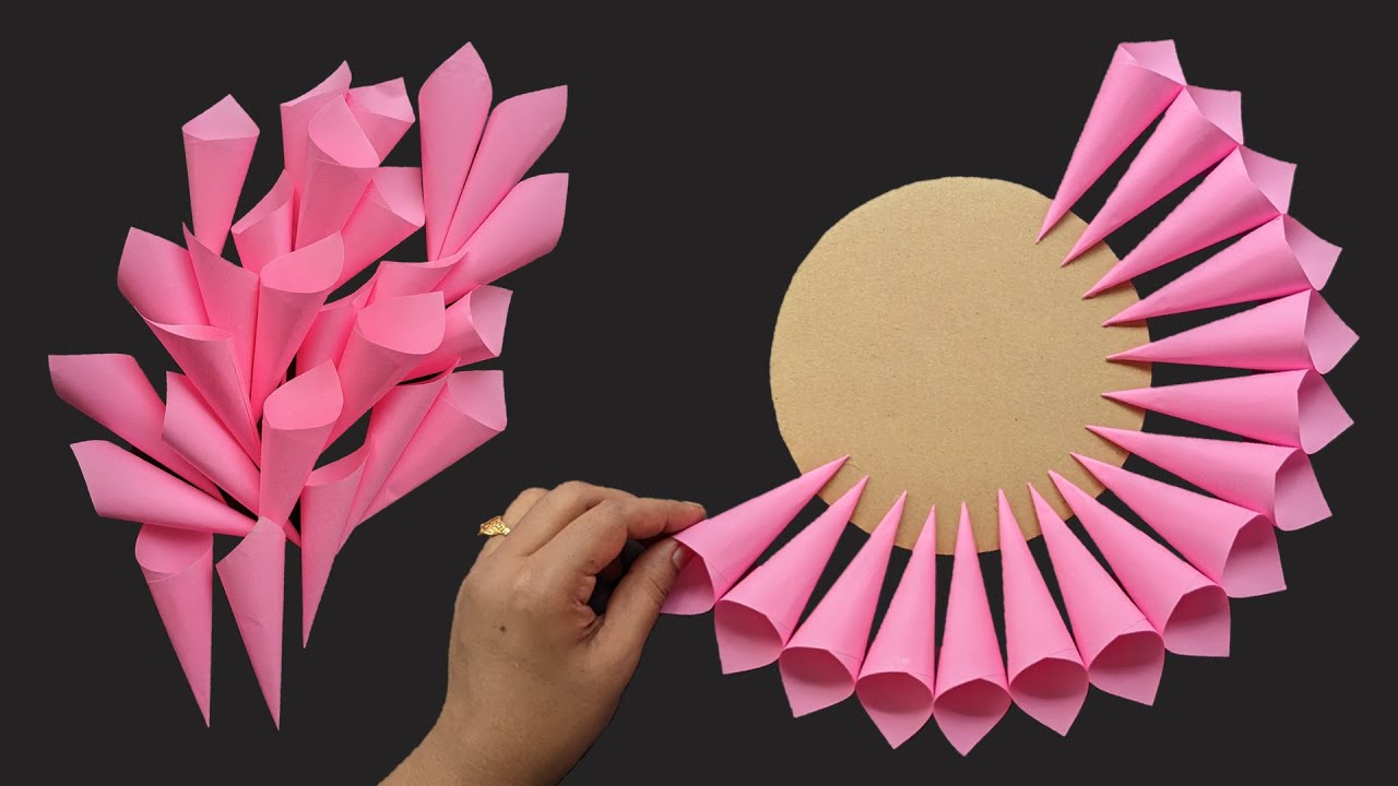 Beautiful Paper Wall Hanging | Paper Craft For Home Decoration | Wall ...