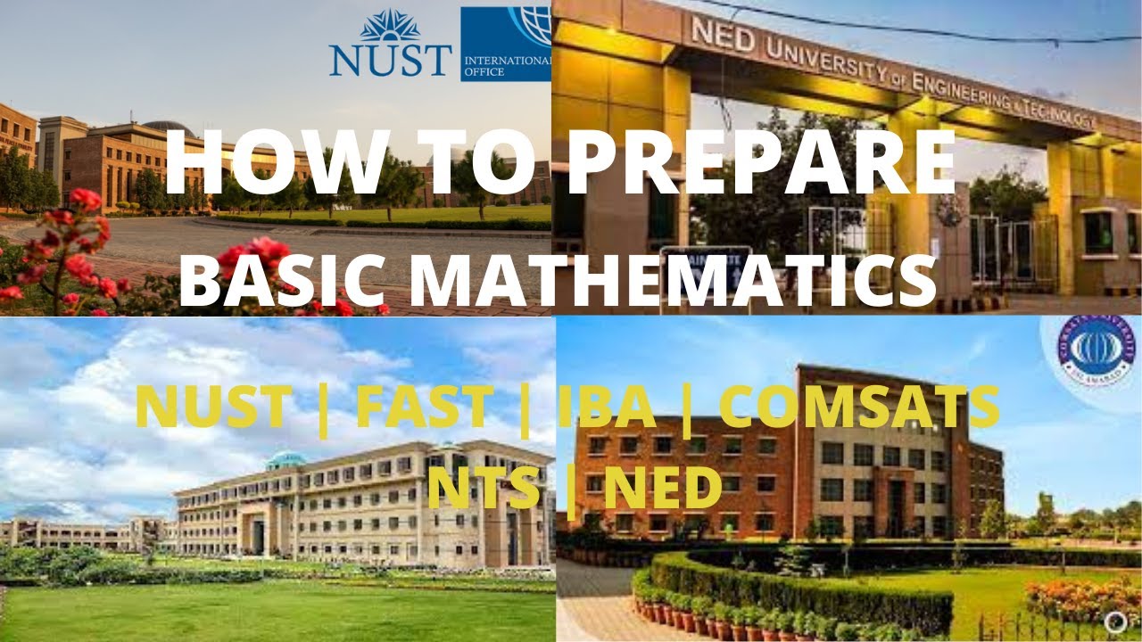 How to prepare Basic Math | NUST | FAST | NTS | Aptitude Tests ...