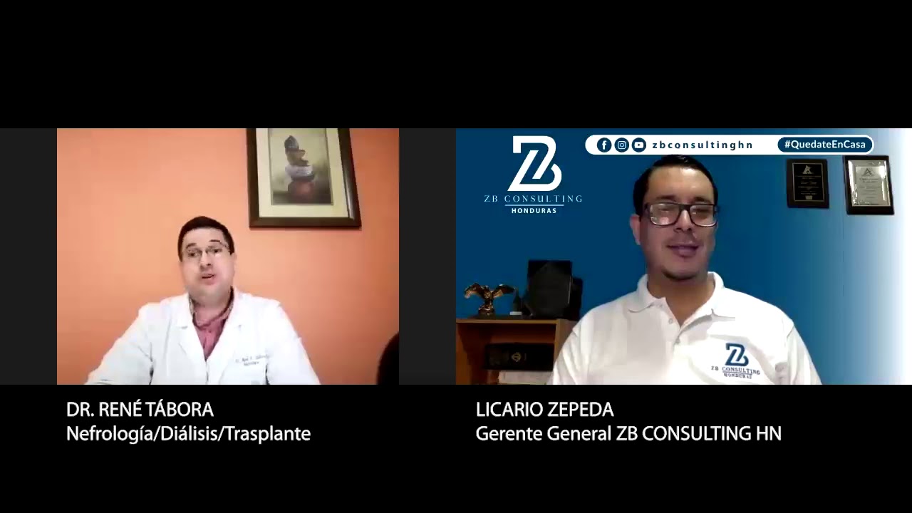 Conversatorio con el Dr. Rene Tabora Acerca de la Enfermedad Renal ...