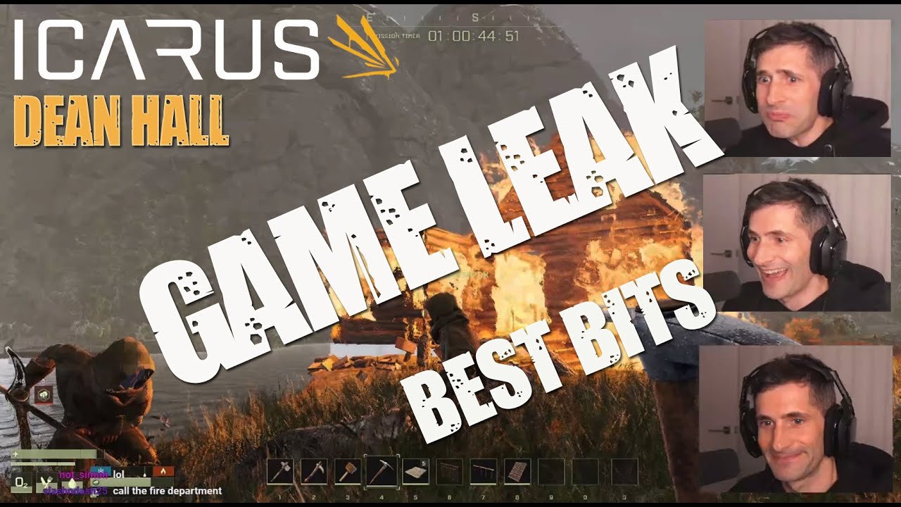ICARUS | DEAN HALL GAME LEAK STREAM | BEST BITS - YouTube