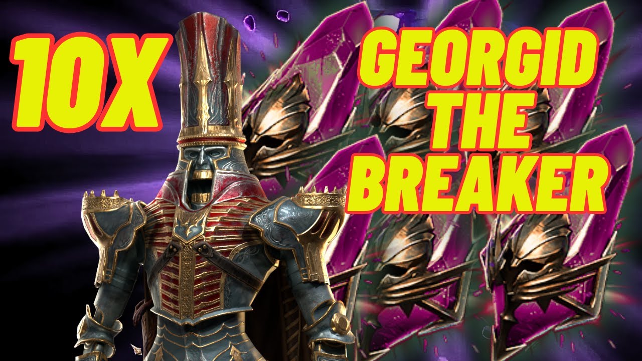 DID I GET BAITED FOR 10X GEORGID??? RAID: SHADOW LEGENDS - YouTube