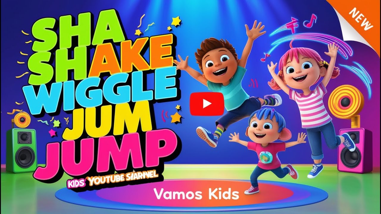 Ready to Shake, Wiggle & Jump? 🤸‍♀️ Fun Kids Dance Song | Perfect for ...