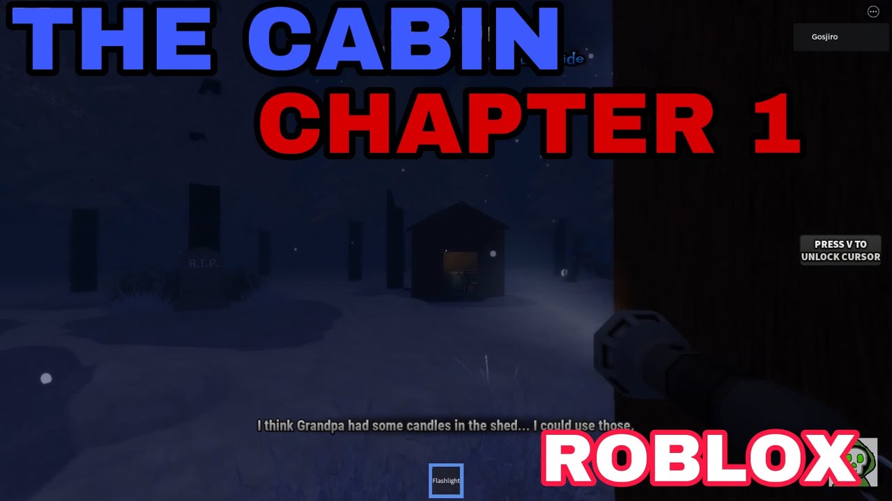The Cabin Chapter 1... (ROBLOX) - YouTube