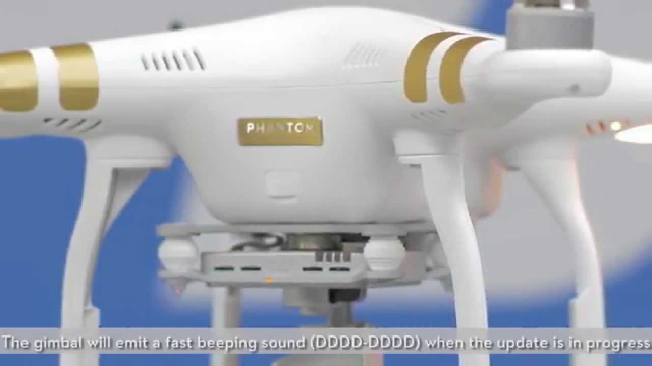 DJI Phantom 3 Tutorials Updating The Firmware - YouTube
