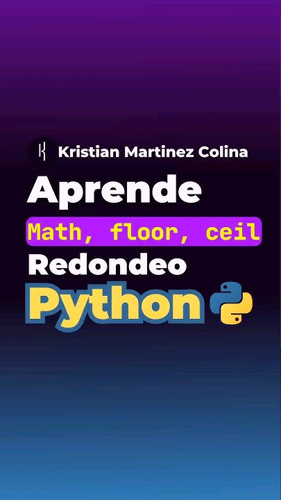 Redondeo en Python, aprende python con proyectos, como redondear con python un numero, #python ...